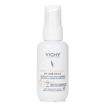 Vichy Capital Soleil UV Age Daily Anti Photo Ageing Water Fluid Tined SPF 50 (For All Skin Types ...